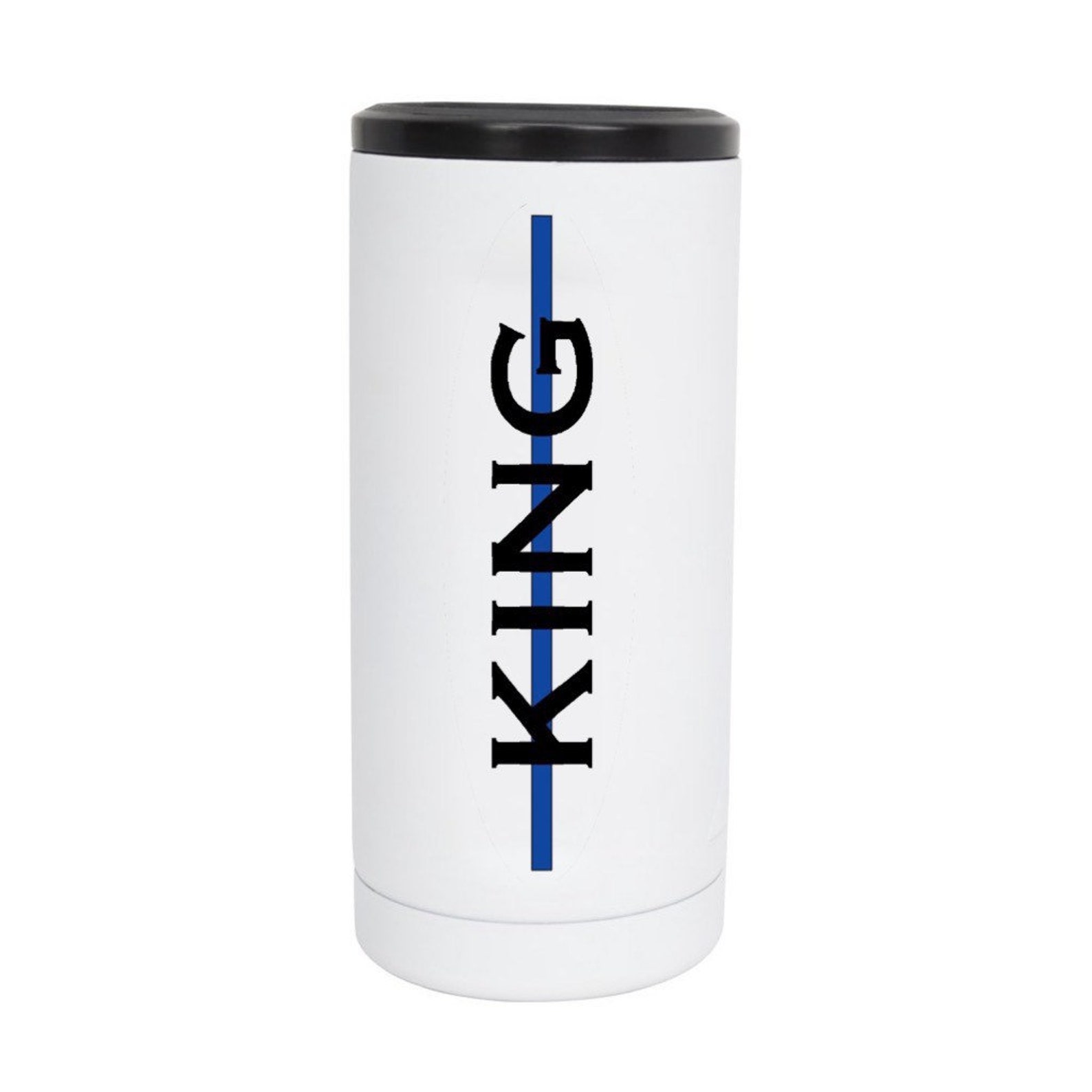 Thin Blue Line Slim Can Cooler With Name, Skinny Can Cooler, Law ...