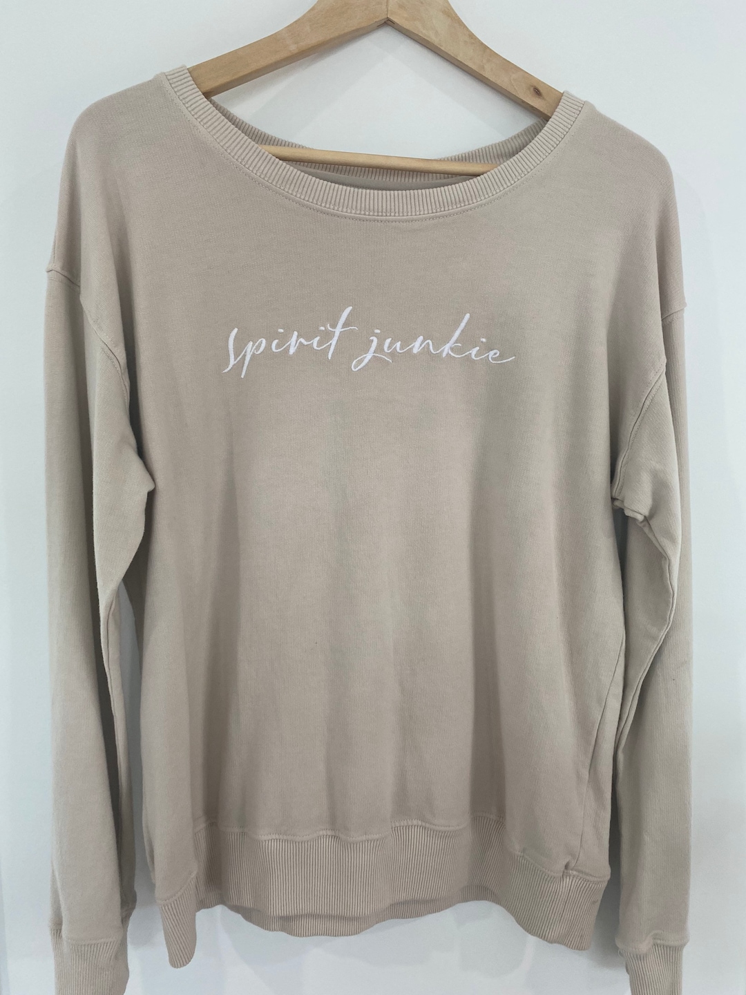 Spirit Junkie Slogan Spiritual Mindful Yoga Organic Cotton - Etsy