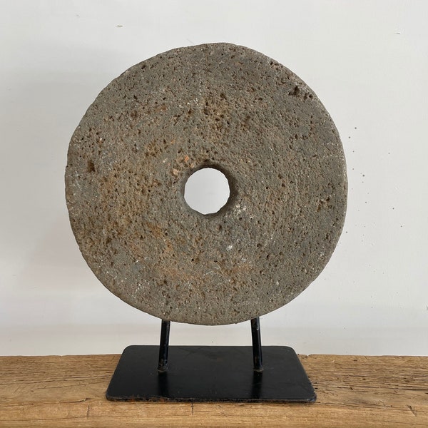 Antique Grinding Wheel - Etsy