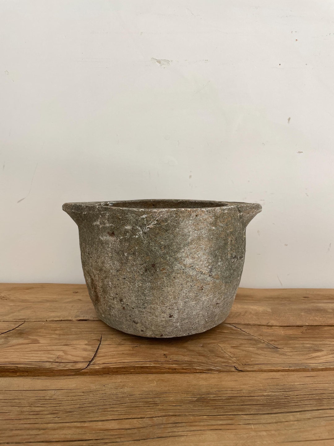 Vintage Soapstone Bowl Medium - Hand Carved Stone Bowl - Decorative ...