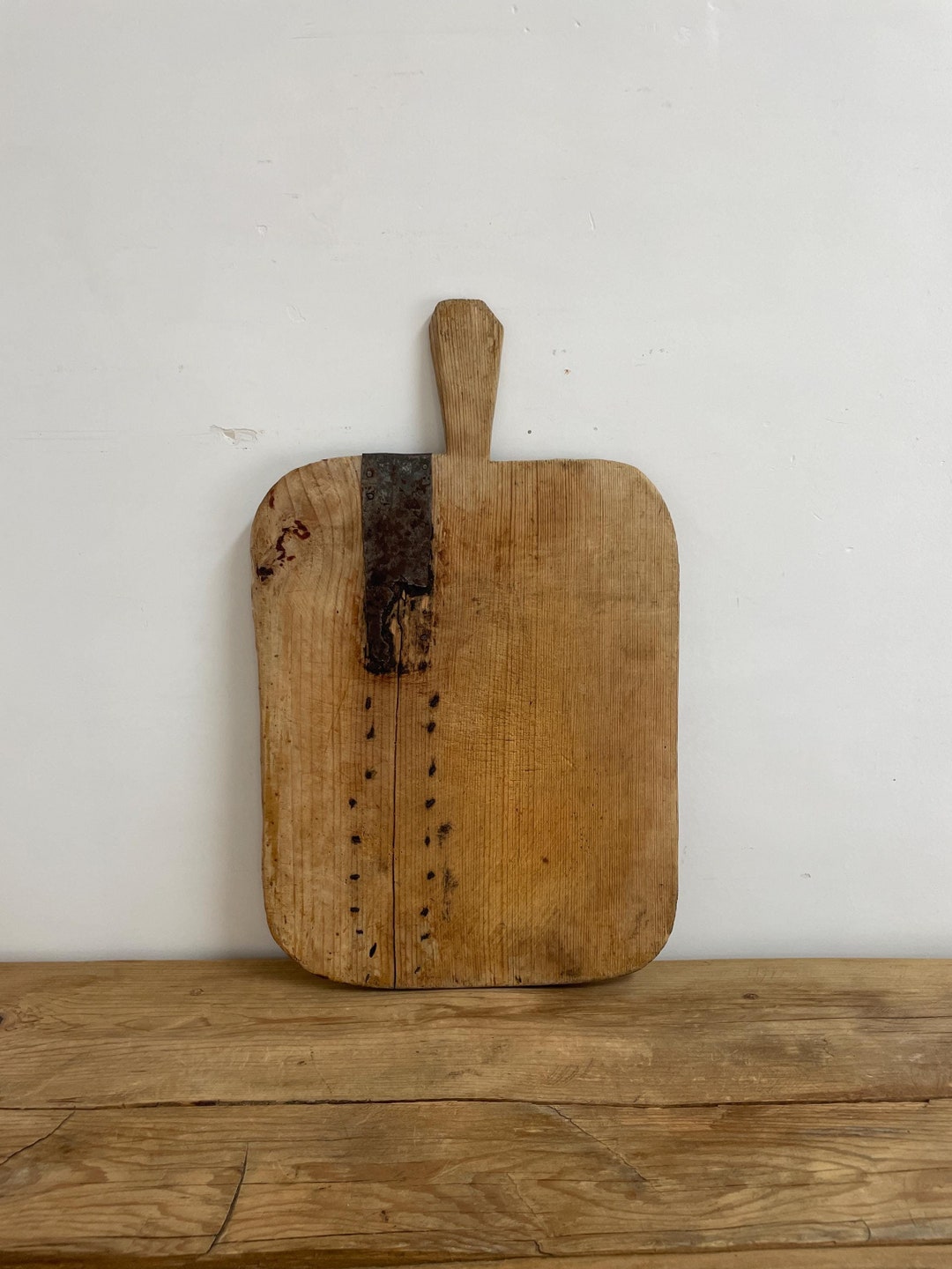 Rustic Bread Board 19 Tall Turkish Bread Board Vintage Charcuterie ...