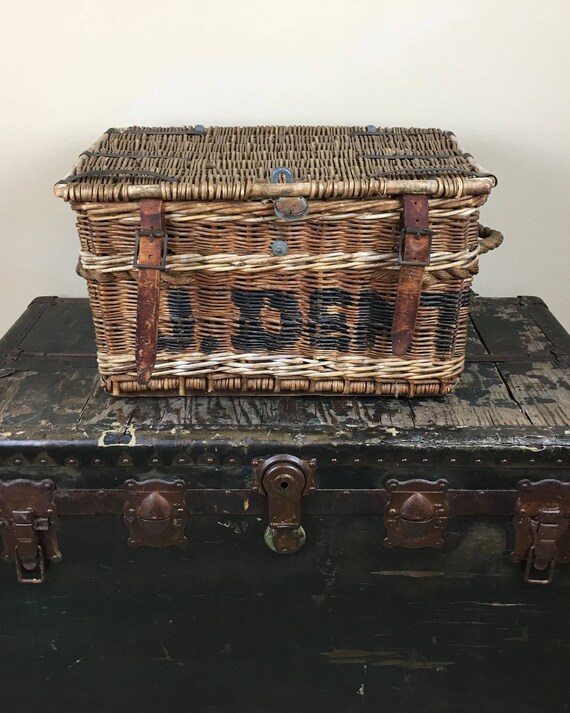 Wicker Trunks And Chests