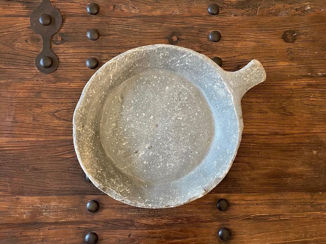 Large Marble Tray Vintage Stone Platter Rustic Parat Tray Primitive ...