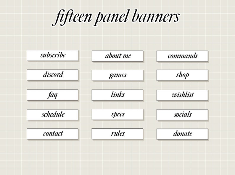 Black and Grey Stream Overlay Package for Twitch, Cute Windows Theme ...