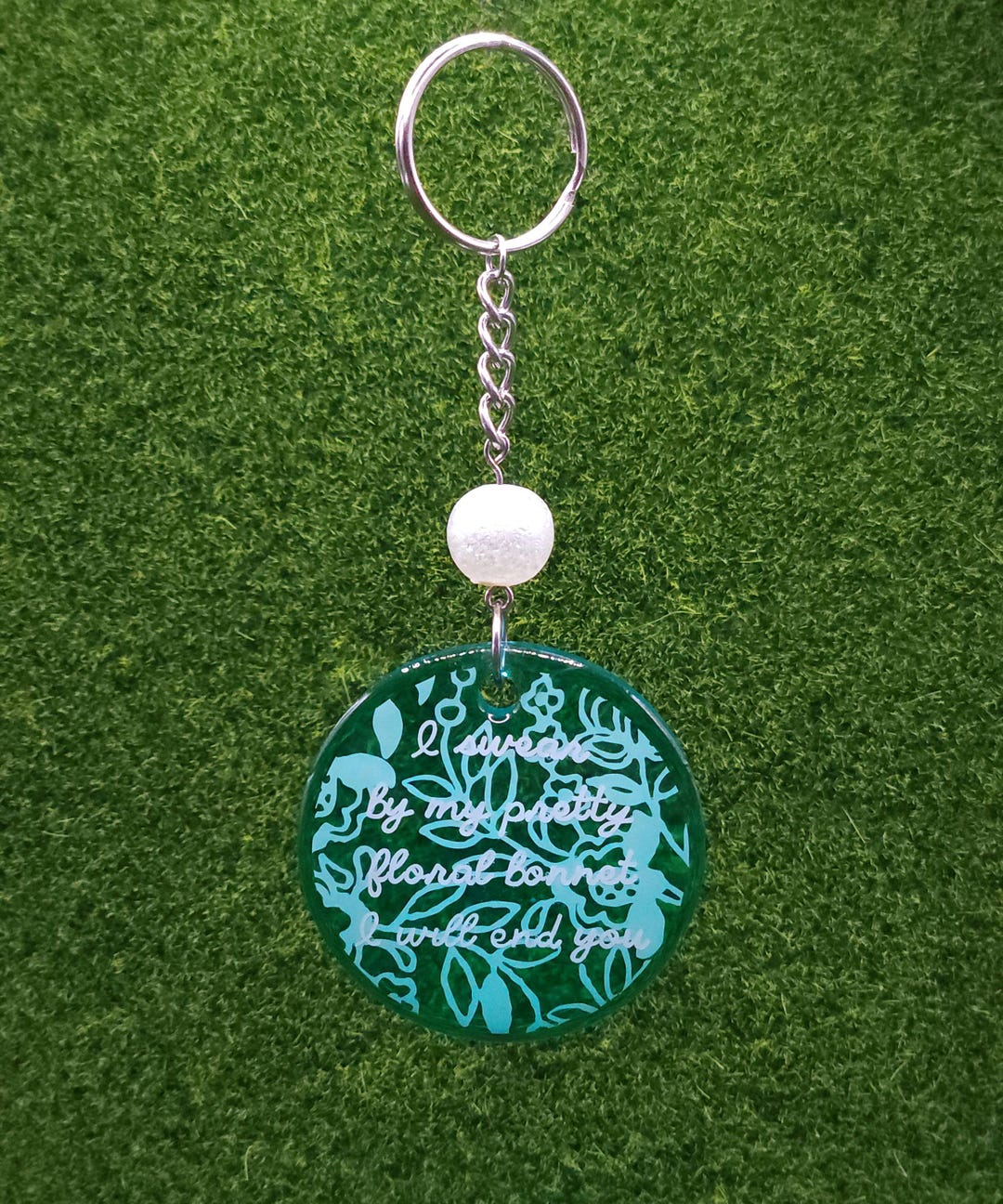 Pretty Floral Bonnet - Firefly - Medium Resin Keychain - Scifi Gift ...