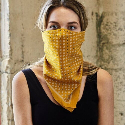 Ukrainian Vintage White Cotton Bandana Russian Floral Slavic | Etsy