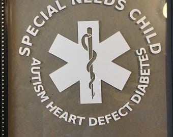 Special needs decals | Etsy