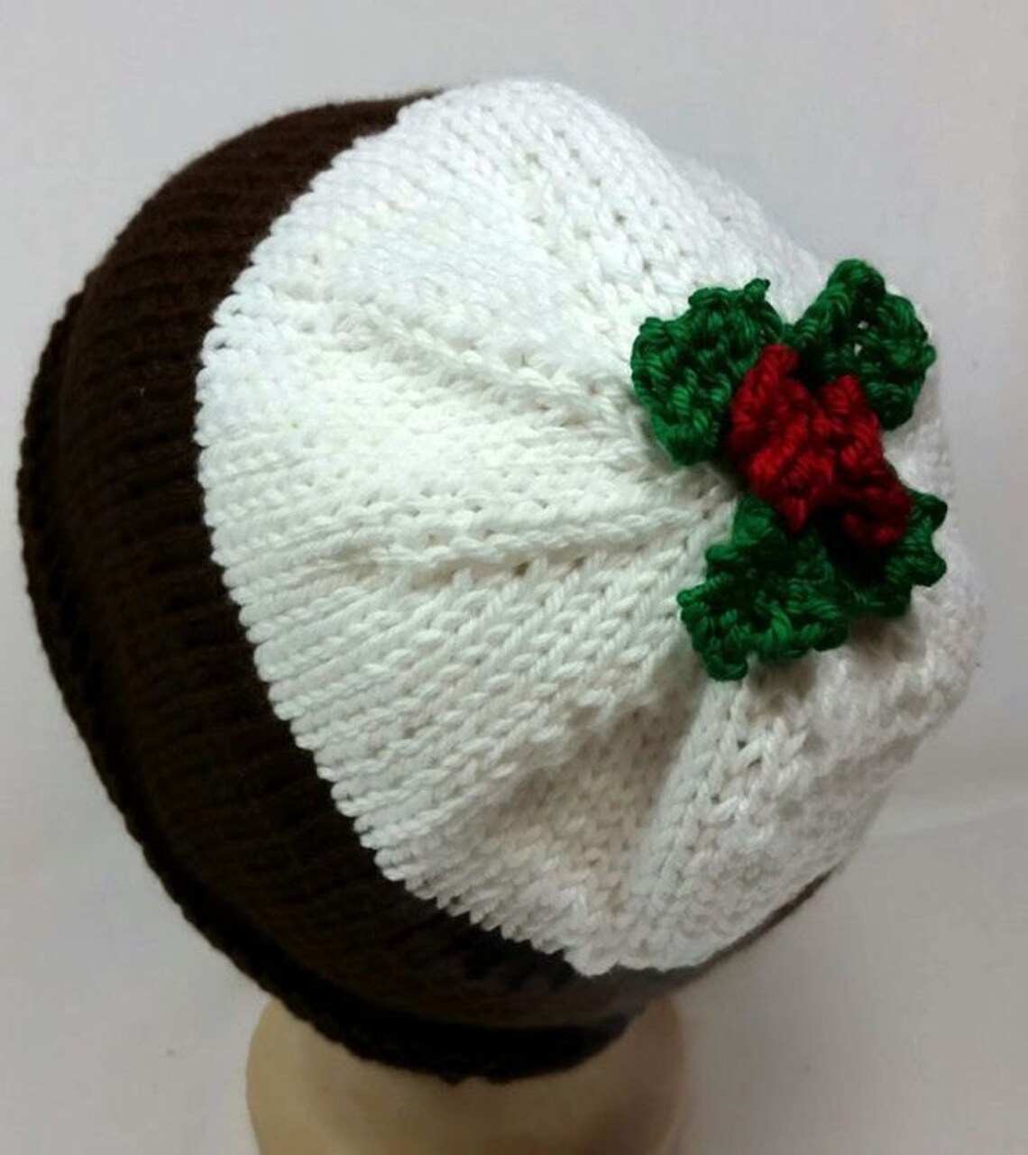 Christmas Pudding Hat Plum Pudding Hat Christmas Beanie - Etsy