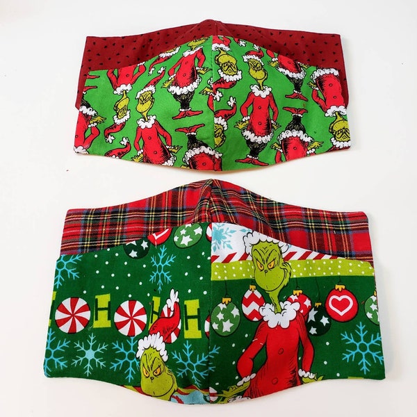 Grinch Mask - Etsy