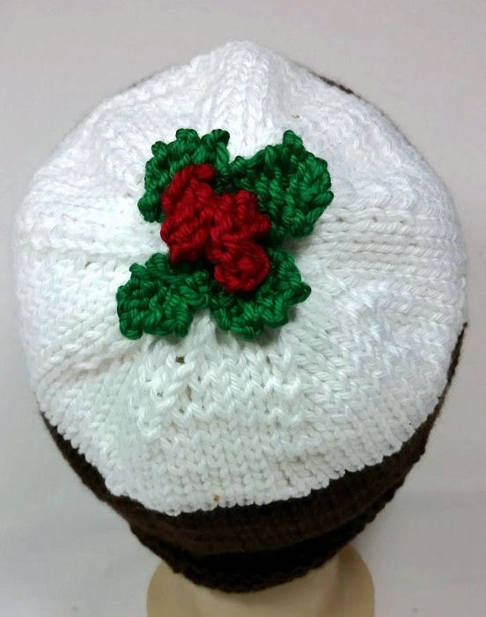Christmas Pudding Hat Plum Pudding Hat Christmas Beanie - Etsy