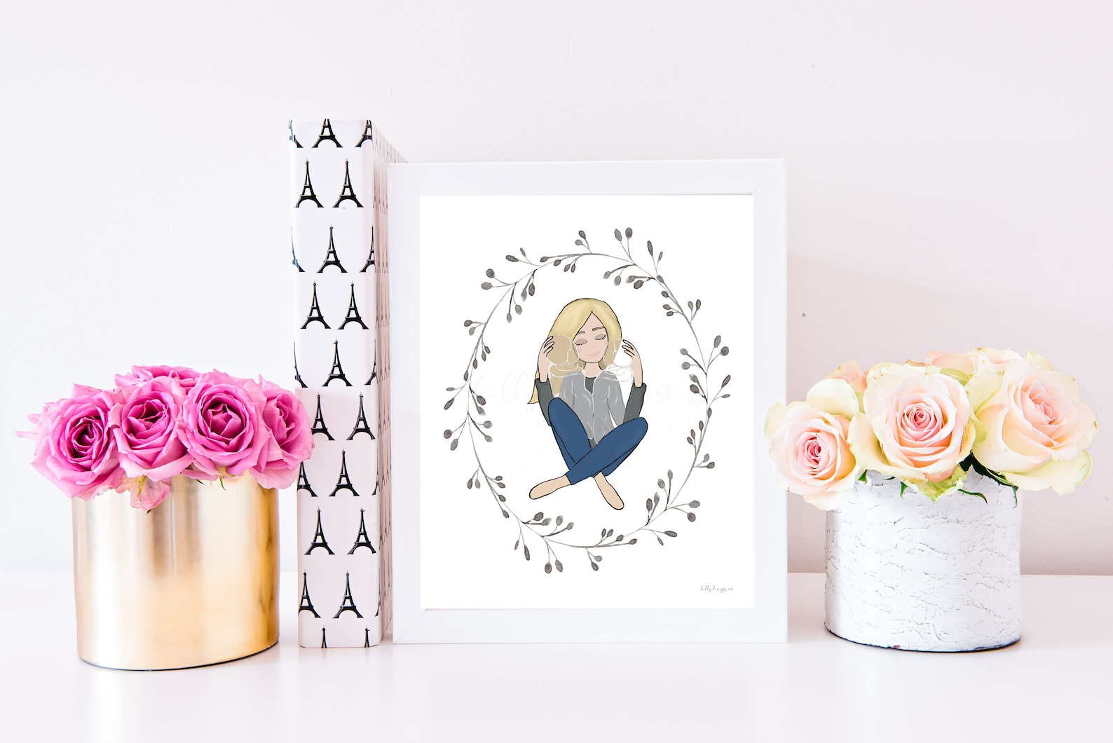 Twins Baby Loss Memorial Art, Angel Babies Print (digital Download) - Etsy