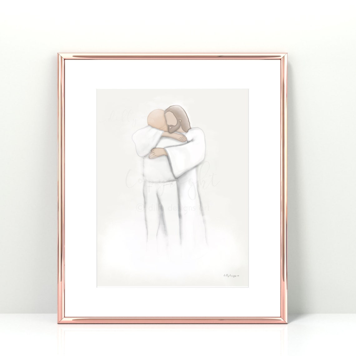 Funeral Artwork in Loving Memory Memorial Art Thoughtful | Etsy