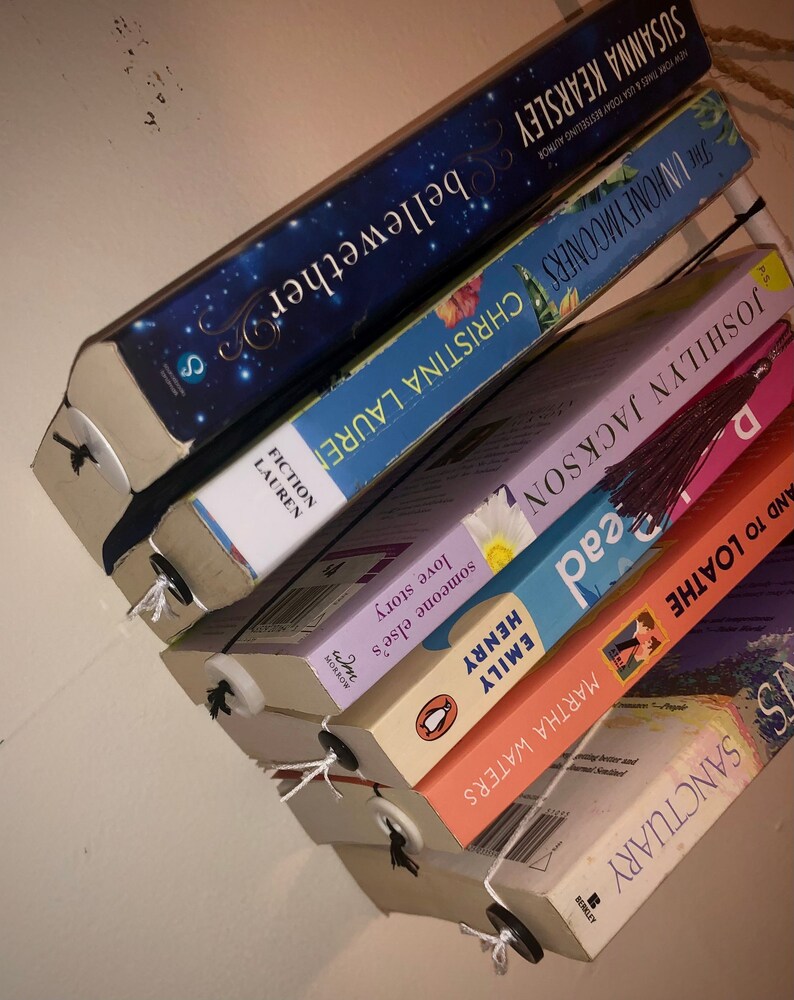 Hanging / Floating Bookshelf and Display - Etsy