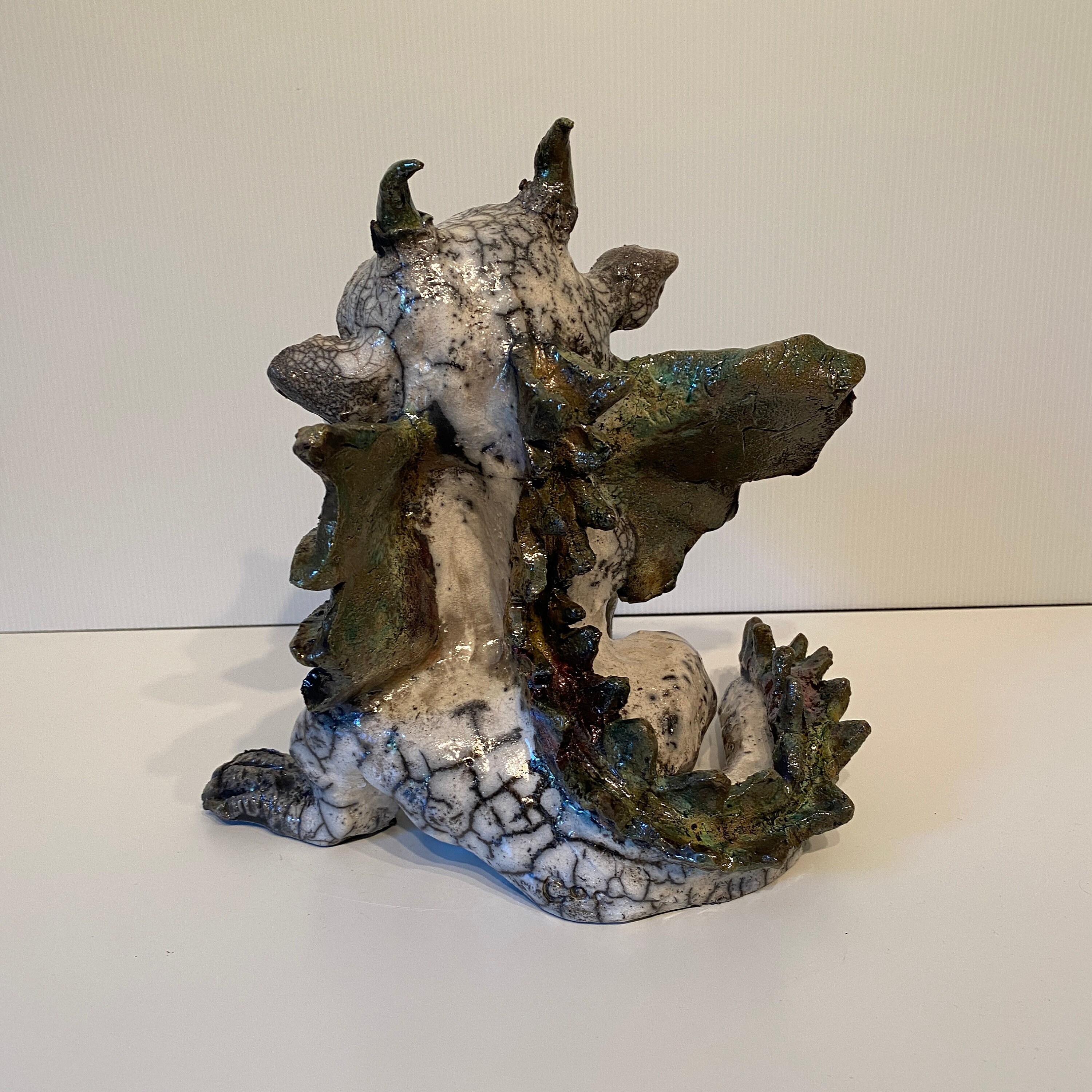 Céramic Raku Baby Dragon - Etsy