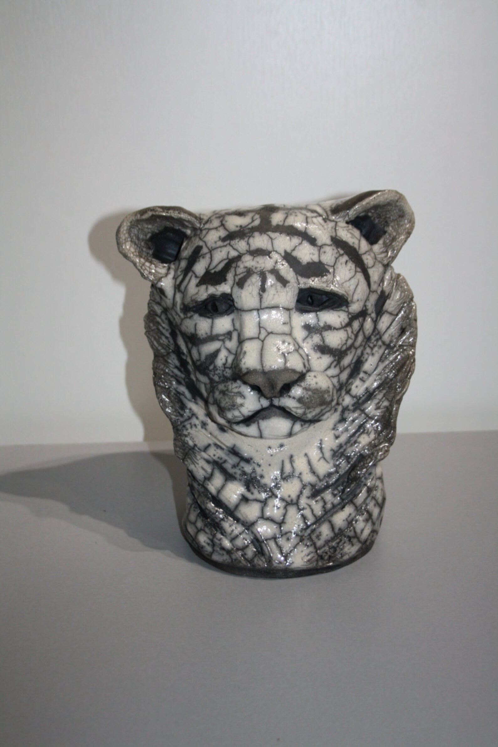 Céramic Raku the Tiger | Etsy