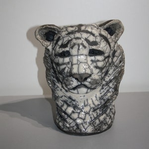 Céramic Raku the Tiger - Etsy
