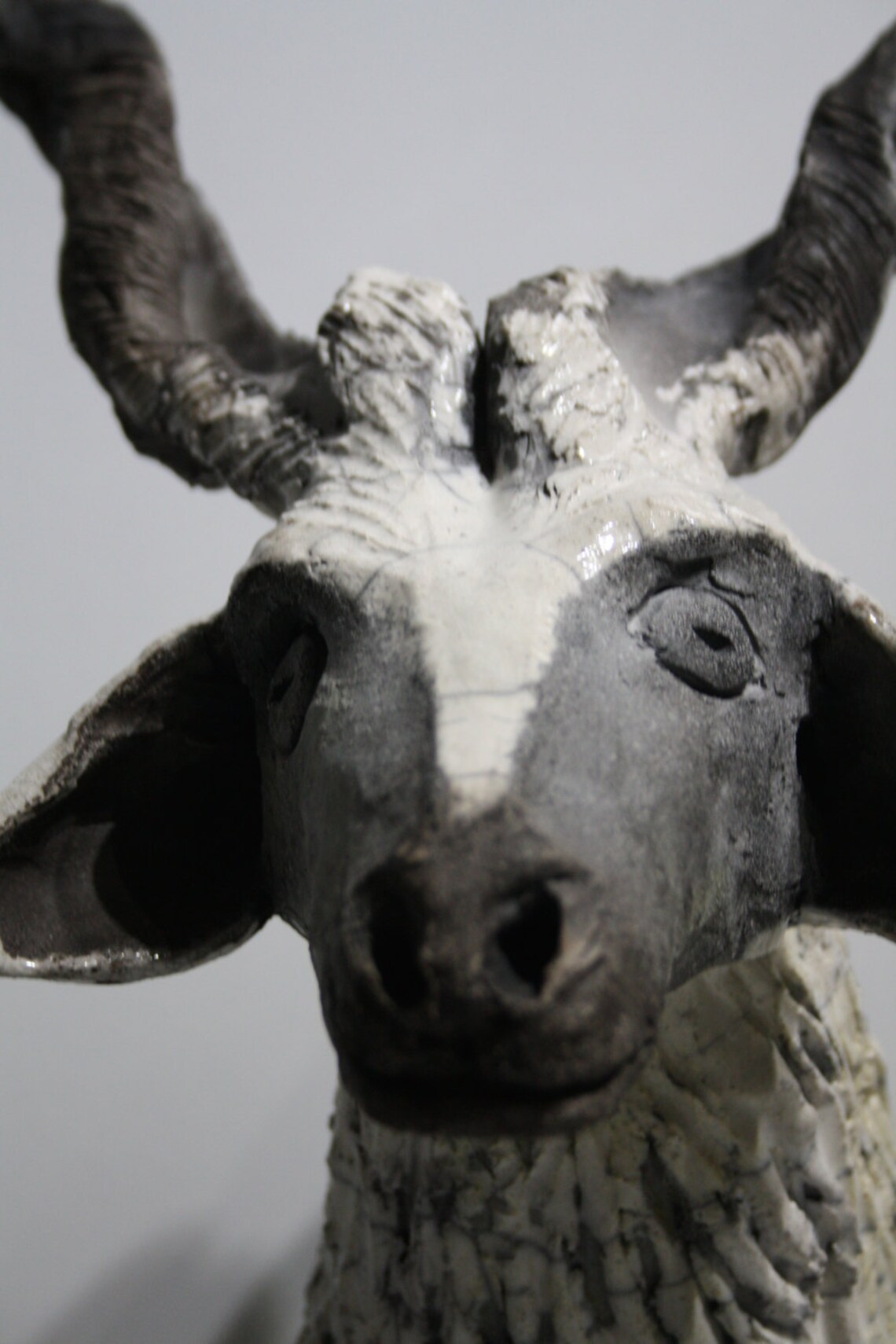 Céramic Goat Raku - Etsy