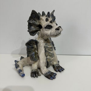 Céramic Raku Dragon - Etsy
