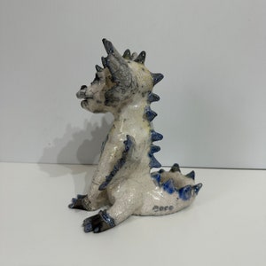 Céramic Raku Dragon - Etsy