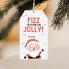 Printable Christmas Gift Tag, Fizz the Season to Jolly Soda Pop Tag for ...