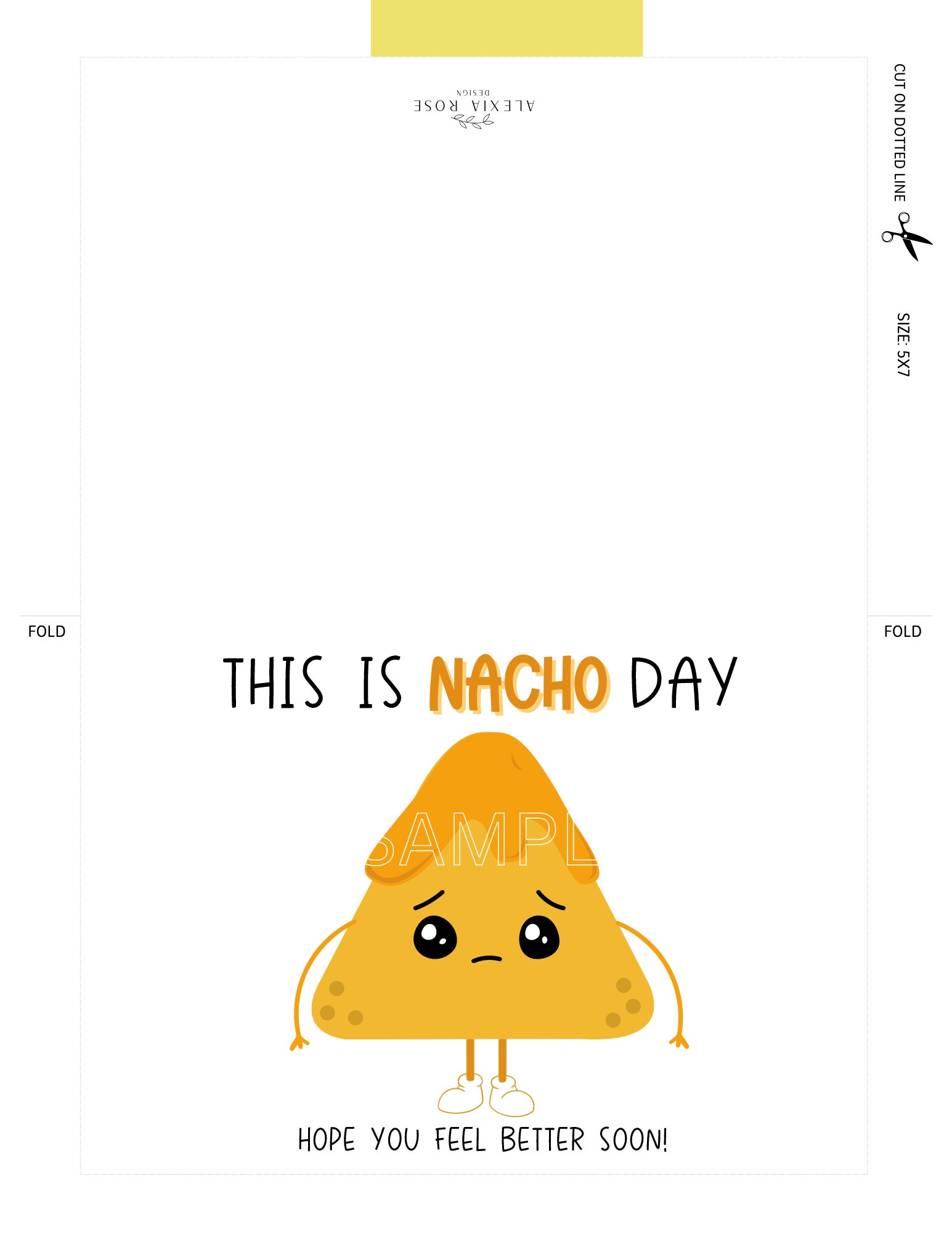 Nacho Day Sympathy Card | Greeting Card | Thinking of You | Gift Basket ...