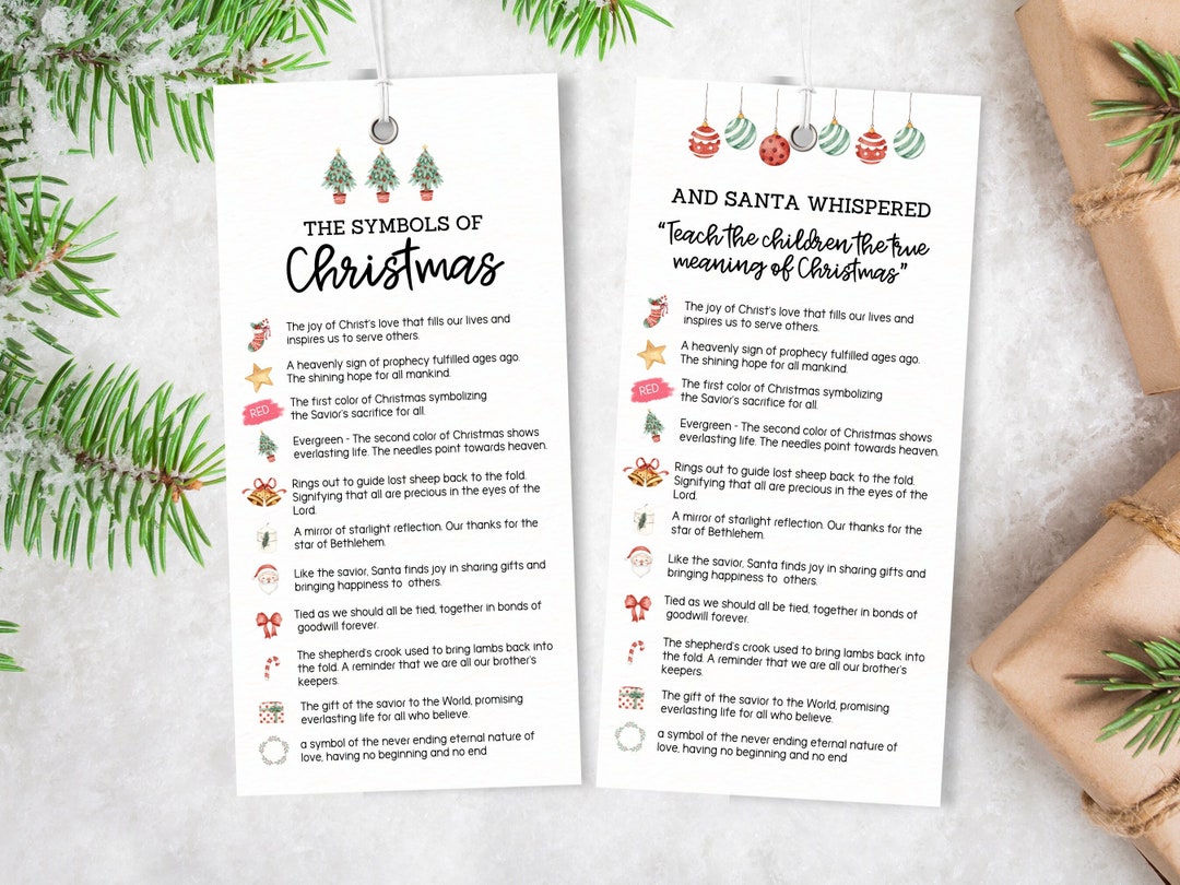 The Symbols of Christmas | Truel Meaning of Christmas | and Santa ...