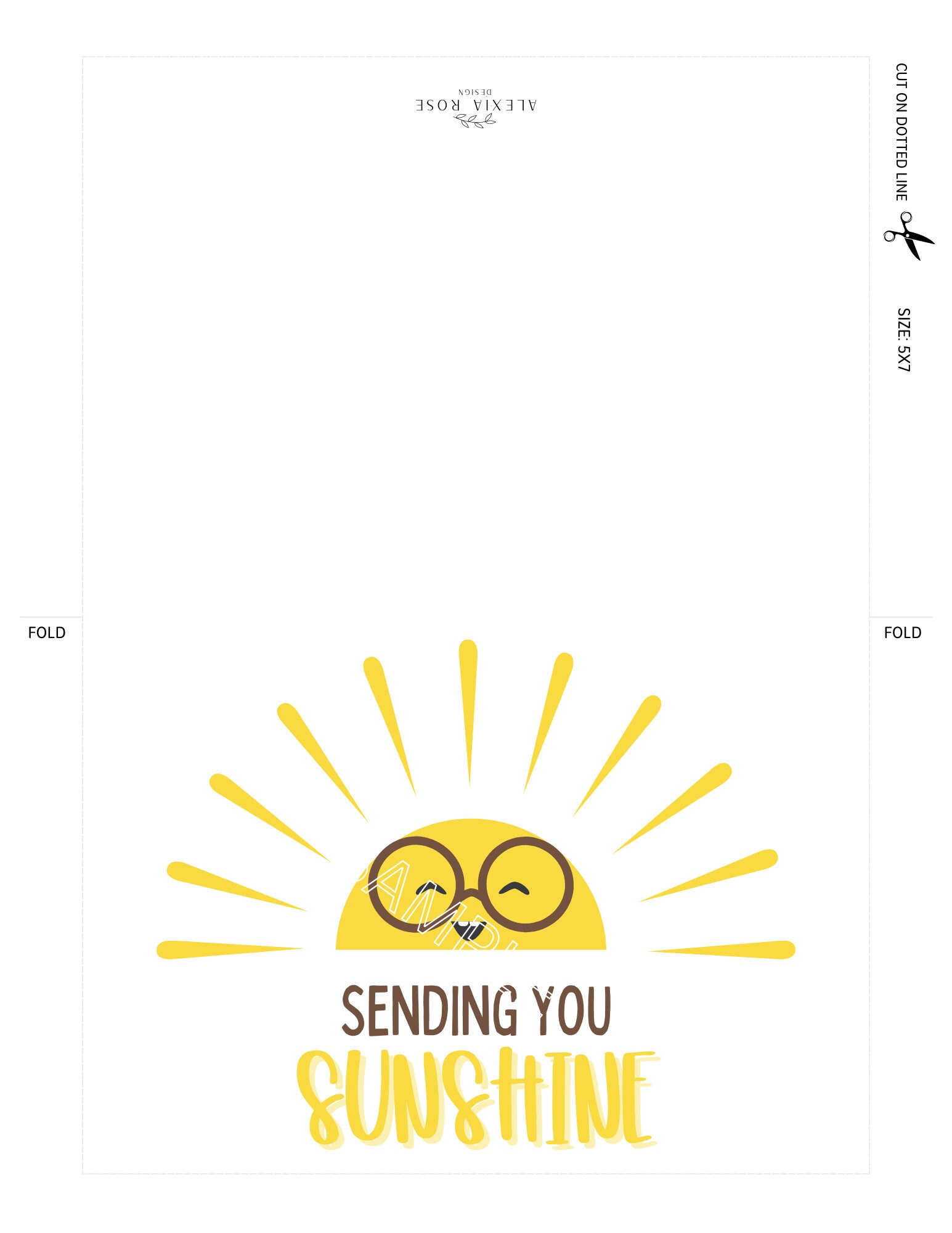 Sunshine Card | Box of Sunshine Card | Thinking of You | Gift Basket ...
