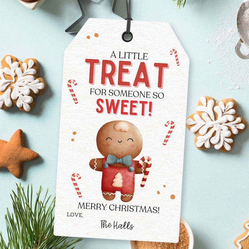 Christmas Treat Tags - Etsy