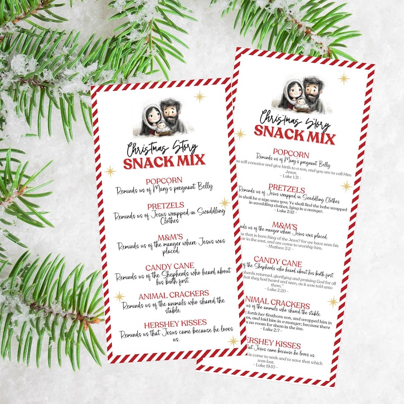 Chex Mix Tags - Etsy