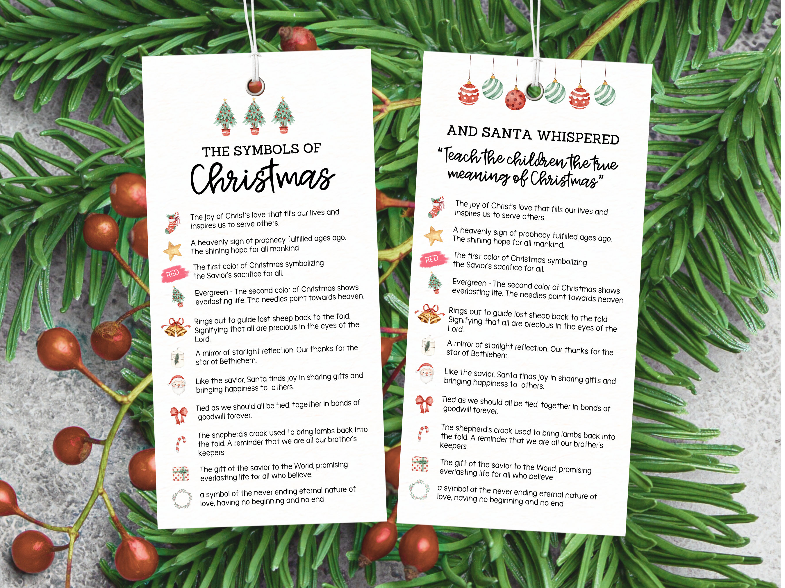 The Symbols of Christmas | Truel Meaning of Christmas | and Santa ...