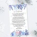 The Snowflake Poem Christmas Tag | Christ-centered Christmas | Editable ...