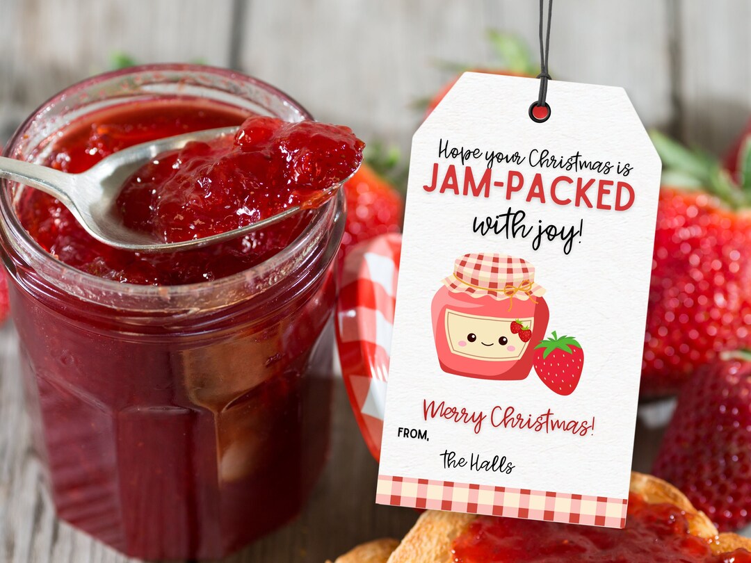 Jam Packed Fun Christmas Tag | Merry Christmas Tags | Christmas Gift ...