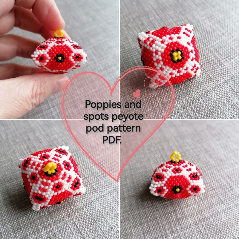 Poppy Bead Pattern - Etsy