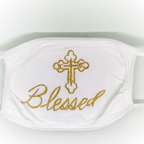 Blessed Face Mask - Etsy
