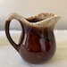 Vintage USA Brown Drip Pitchers 8 Ounces Sold Separately - Etsy
