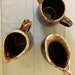 Vintage USA Brown Drip Pitchers 8 Ounces Sold Separately - Etsy