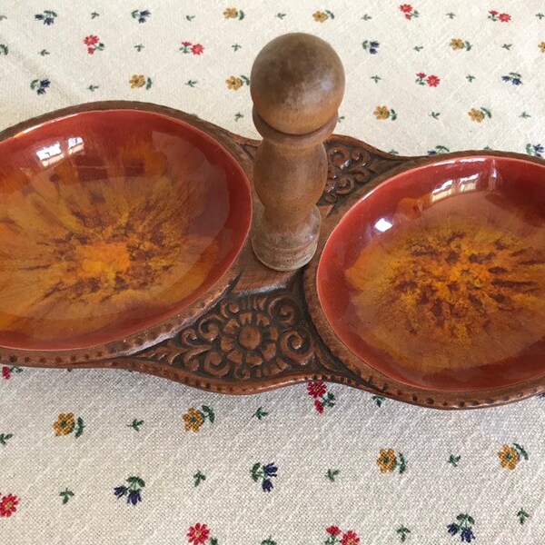 California Original Pottery Leaf Tray - Etsy