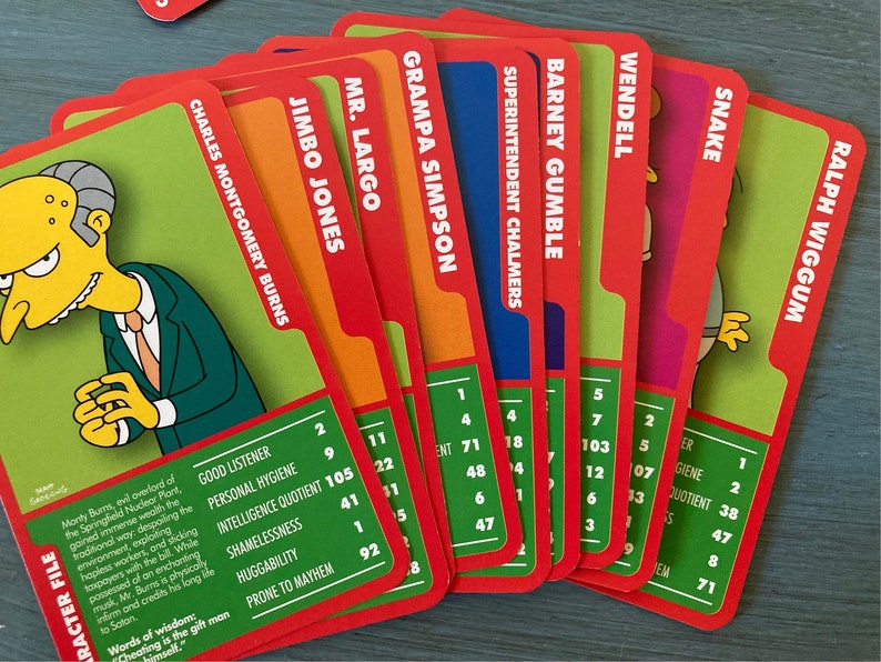 Top Trumps Simpsons Classic Collection Volume 3 Collectible Cards - Set ...