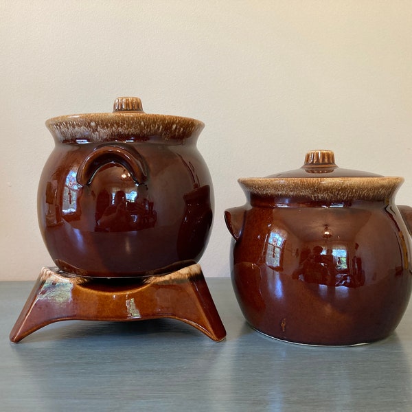 Brown Drip Pottery - Etsy