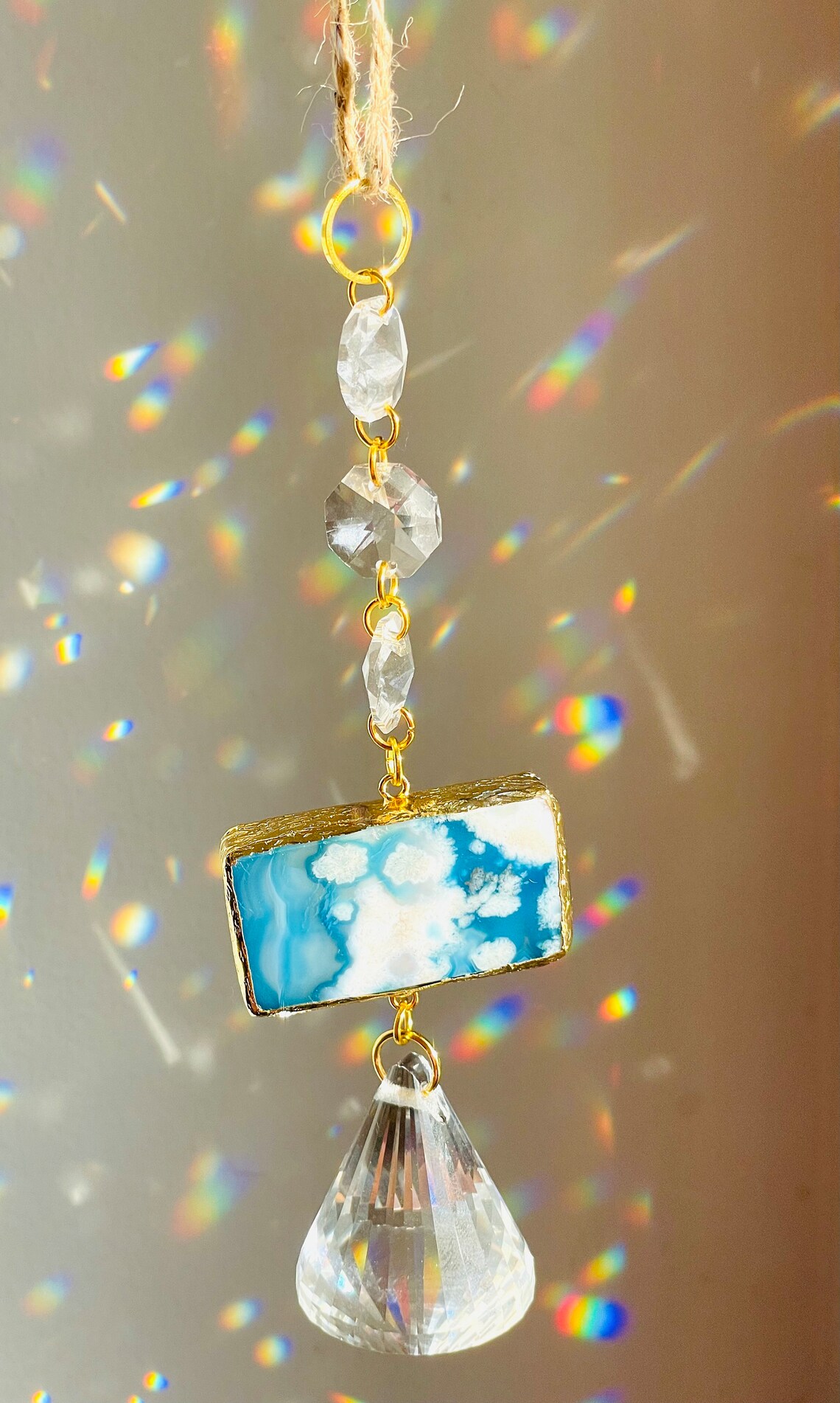 Magical Crystal Suncatchers, Light Catcher, Boho Decor, Window Prism ...