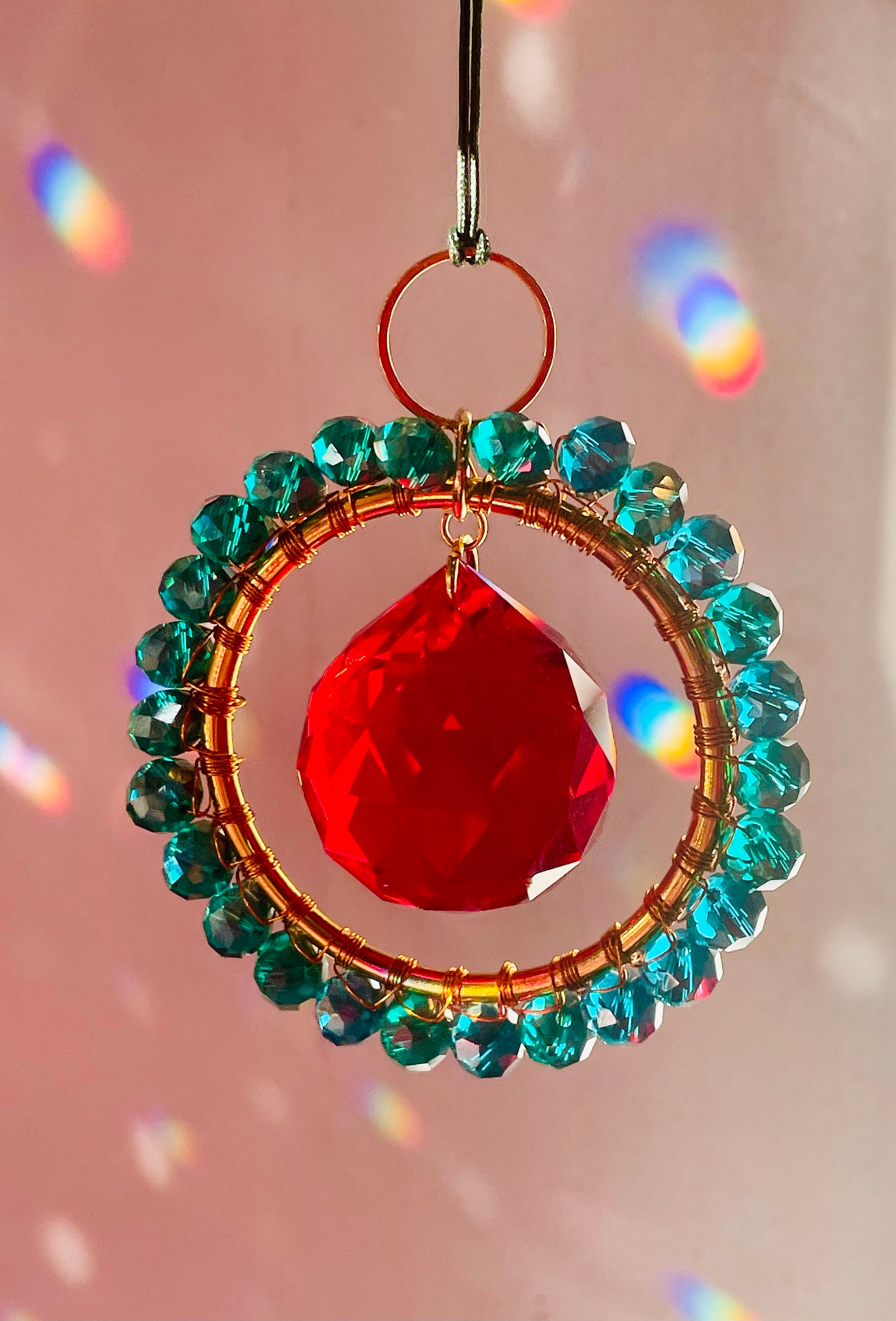 Magical Crystal Suncatchers, Light Catcher, Boho Decor, Window Prism ...