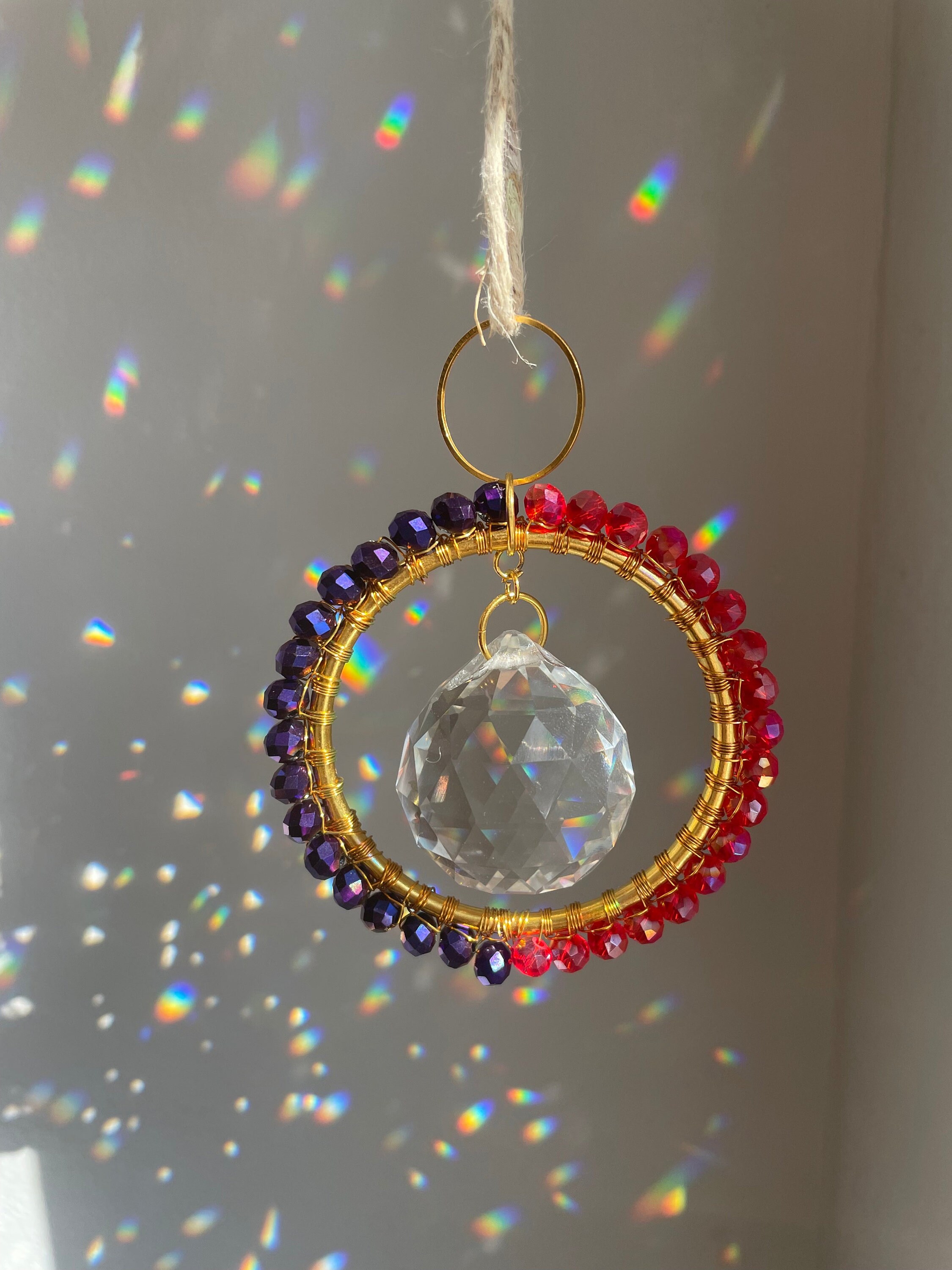 Magical Crystal Suncatchers, Light Catcher, Boho Decor, Window Prism ...