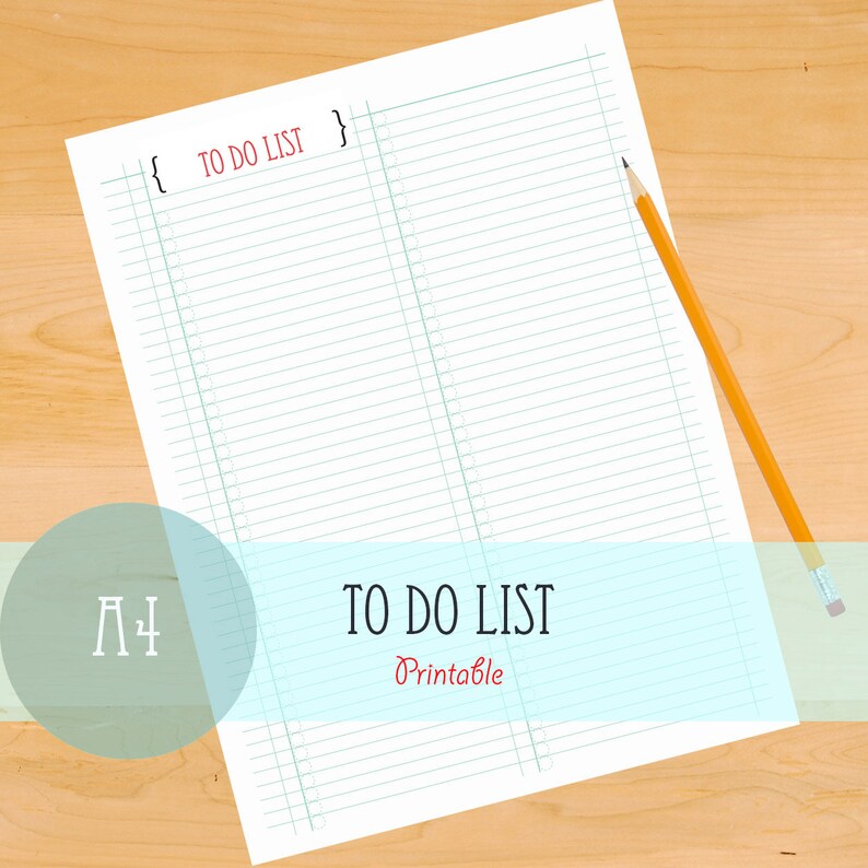 To Do List - Etsy