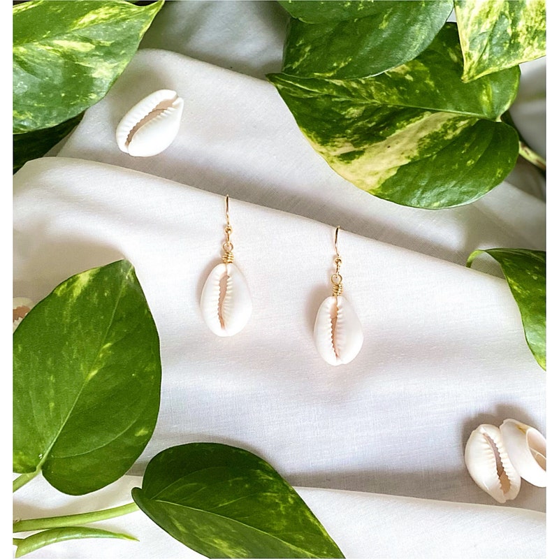 Shell Earrings - Etsy