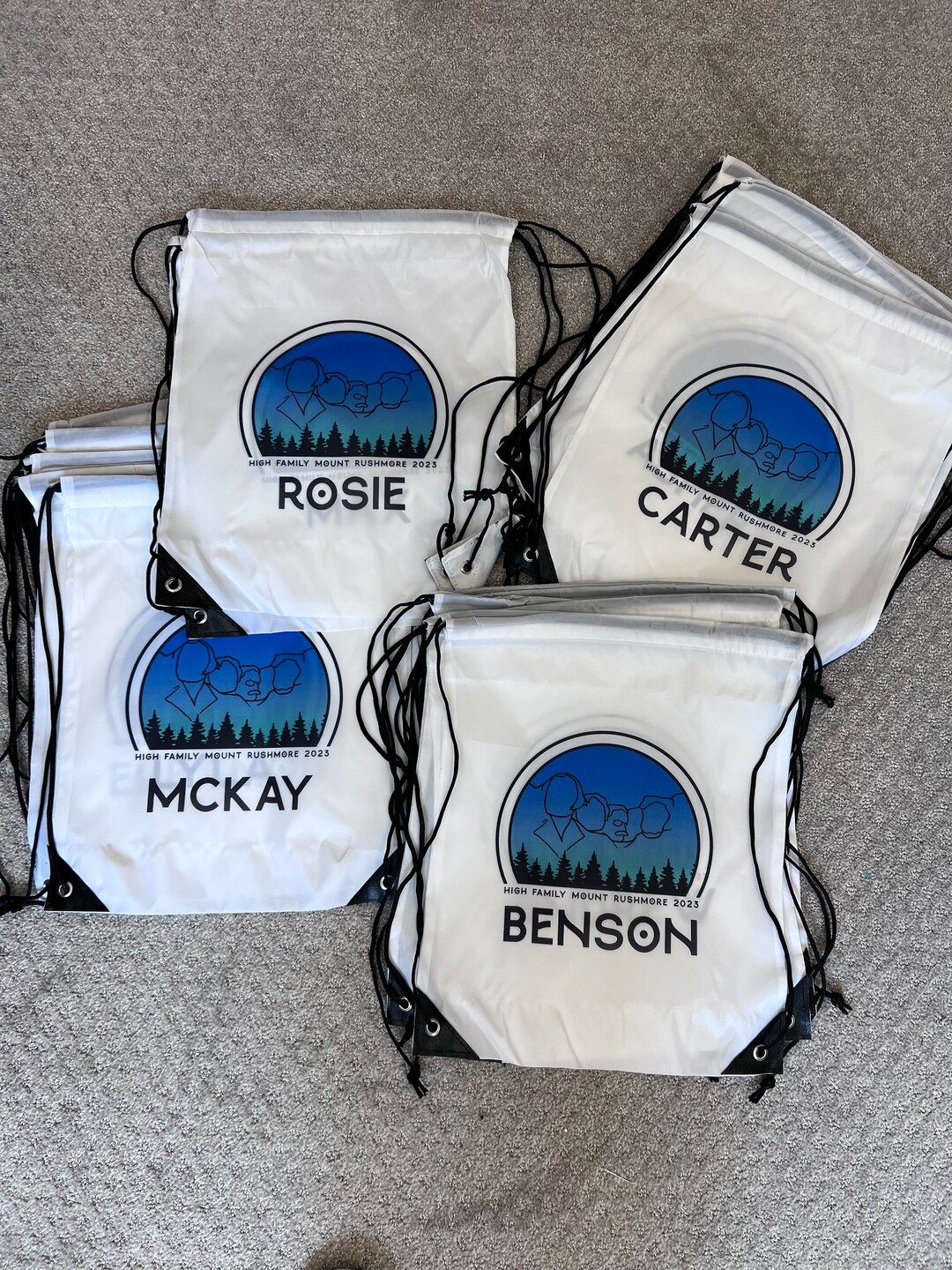 Custom Backpack for Kids Sports, Family Reunions, Birthday Party Bag ...