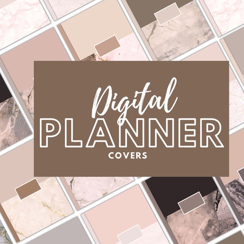 10 Minimal Digital Planner Covers Minimalist Digital Cover - Etsy