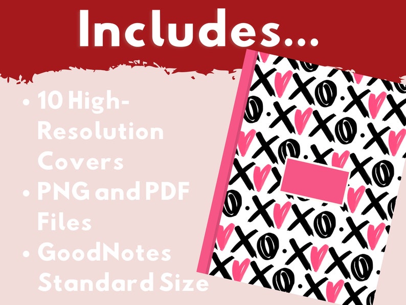 Goodnotes Digital Journal Planner Cover - Etsy