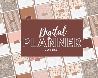 8 Notebook Covers for Goodnotes Digital Planner Binder Cover - Etsy