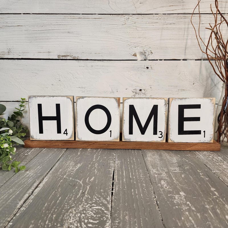 Large Scrabble Tiles - Etsy