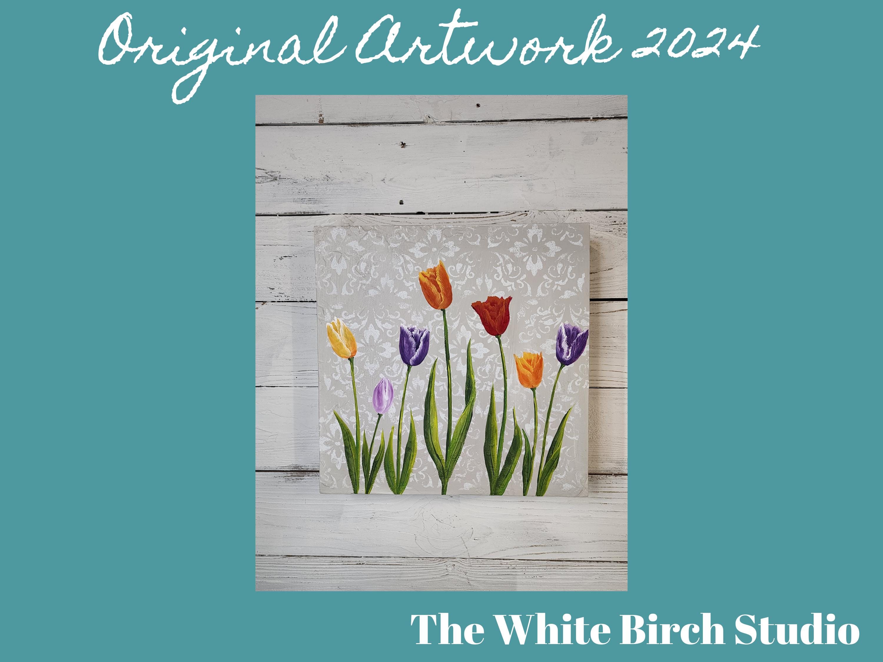 Printable Original Artwork for Crafts, Note & Greeting Cards, Instant ...
